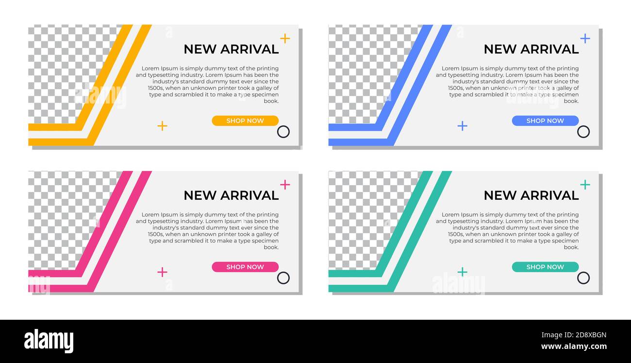 abstract modern geometric banner template design Stock Vector Image ... abstract modern geometric banner template design Stock Vector Image ...