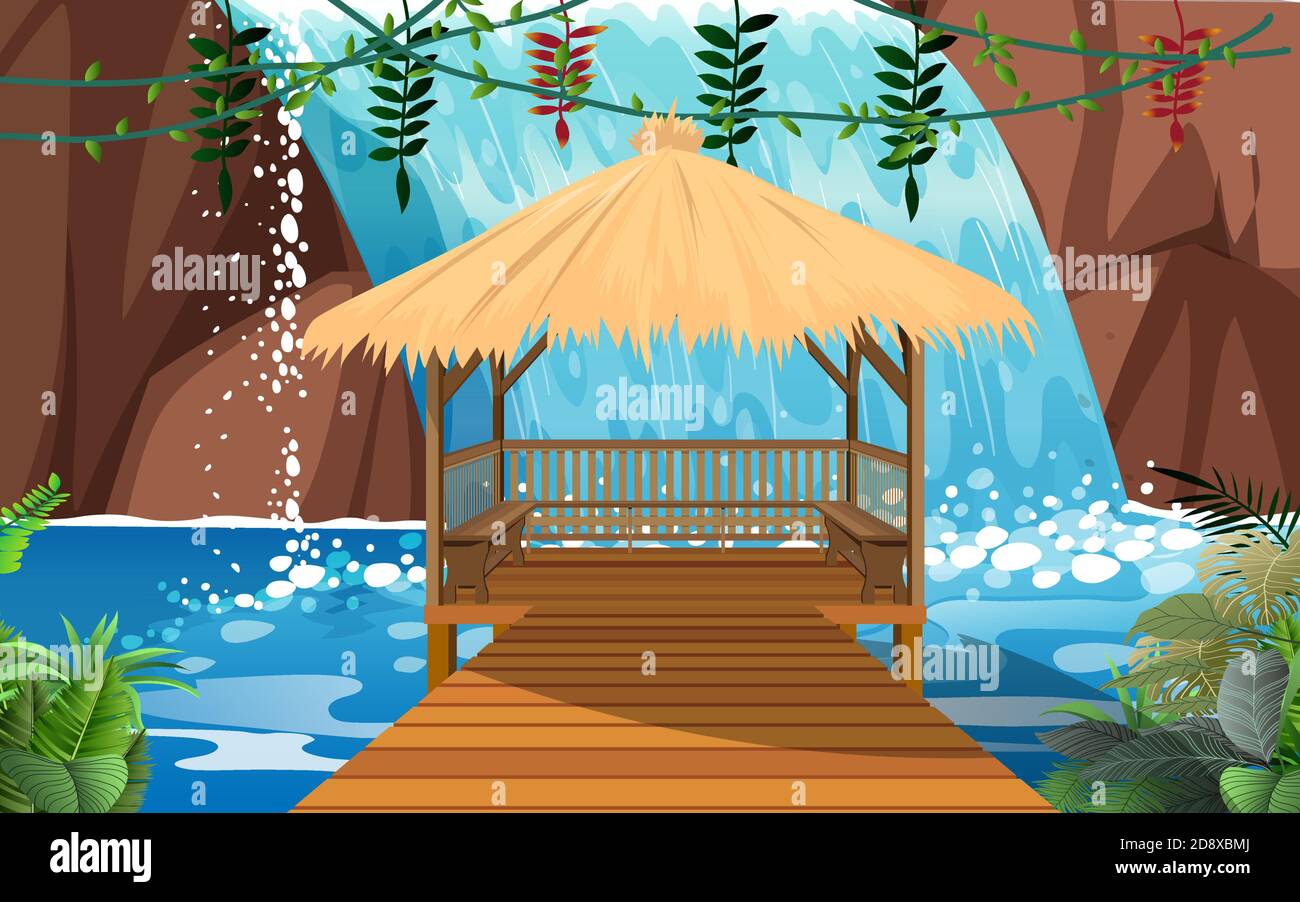 Wooden window in blue Stock Vector Images - Alamy