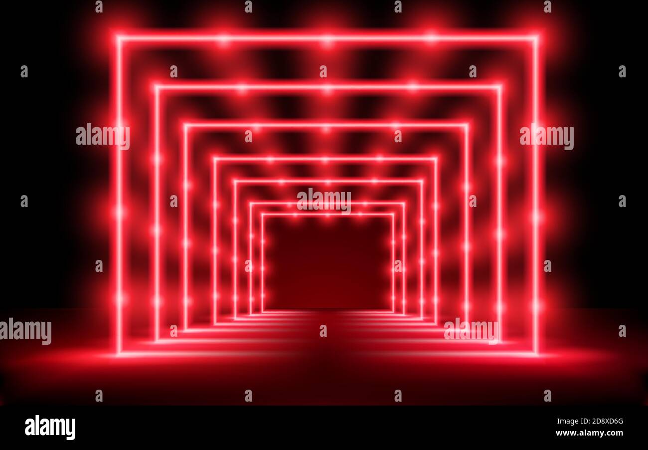 Dark tunnel bright light Stock Vector Images - Alamy