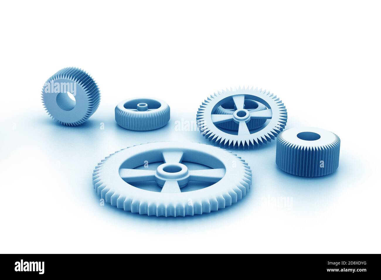 3d gear wheel Stock Photo - Alamy