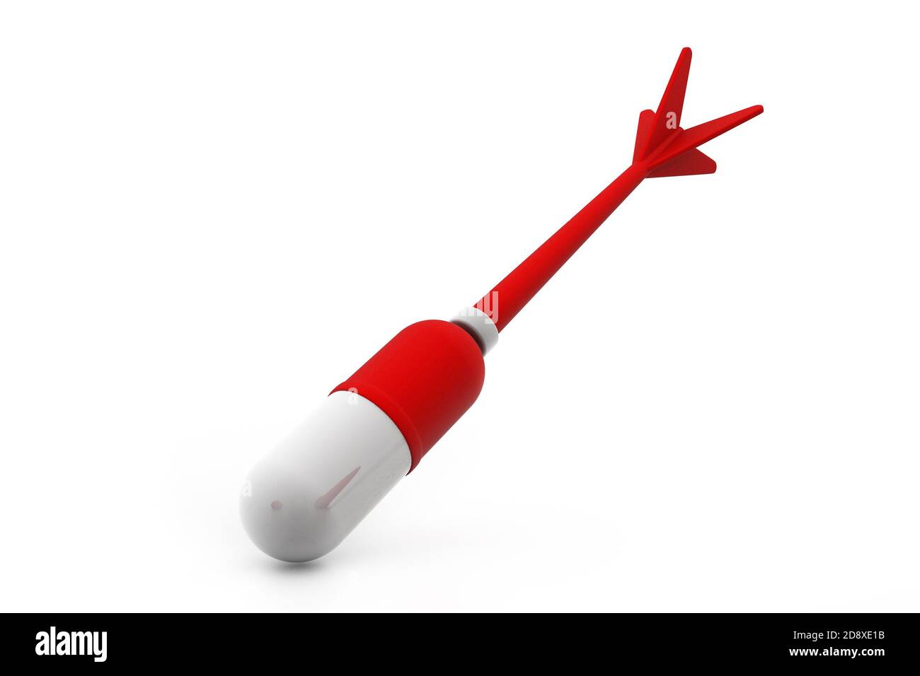 Pain killer capsule concept Stock Photo - Alamy