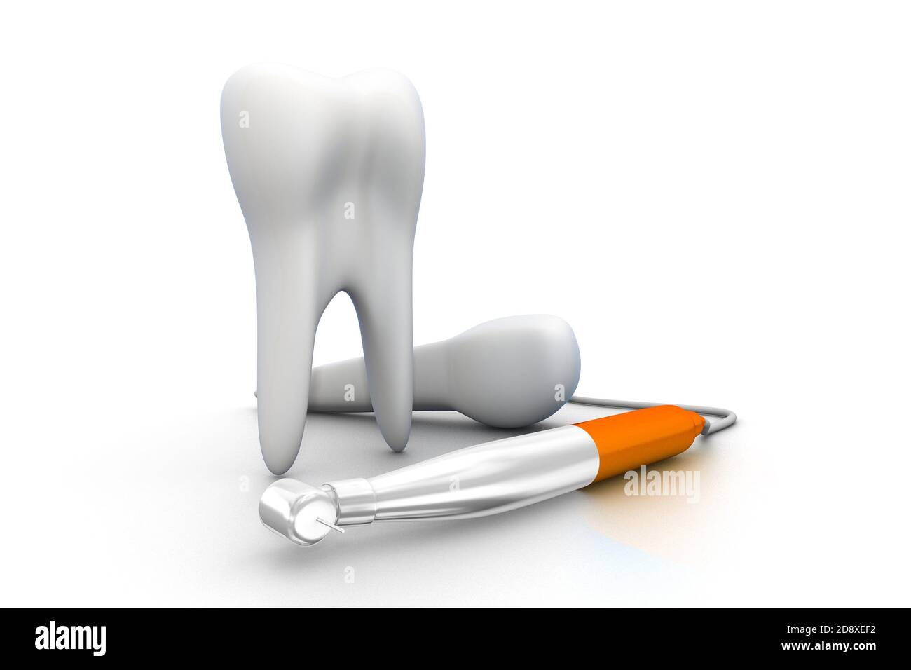 teeth isolated on white background Stock Photo - Alamy