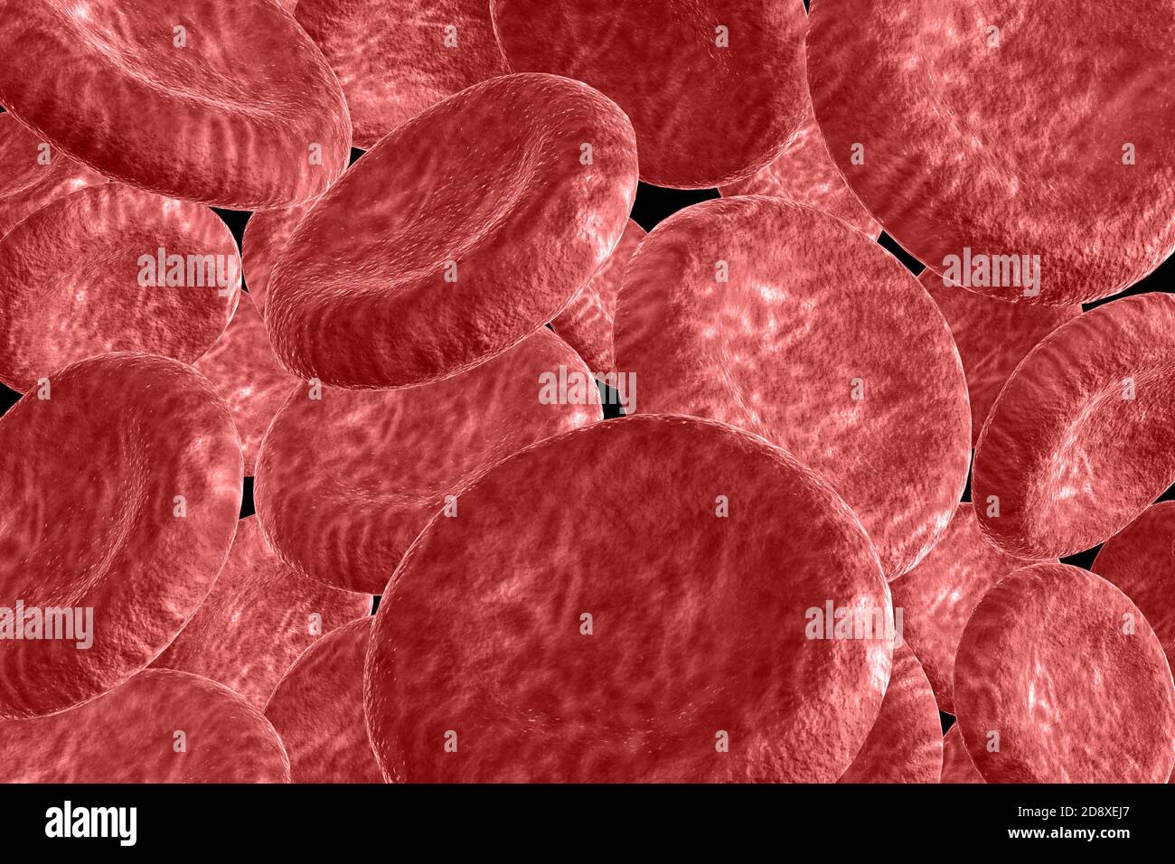 Red blood cells flowing inside hi-res stock photography and images - Alamy