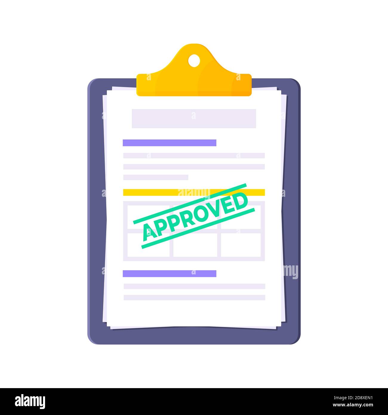 Claim approved stamp Stock Vector Images - Alamy