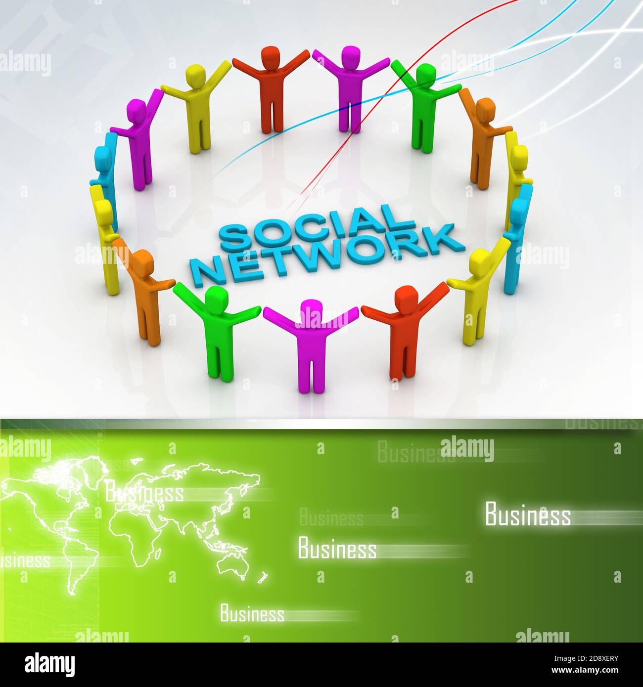 Social network people Stock Photo - Alamy