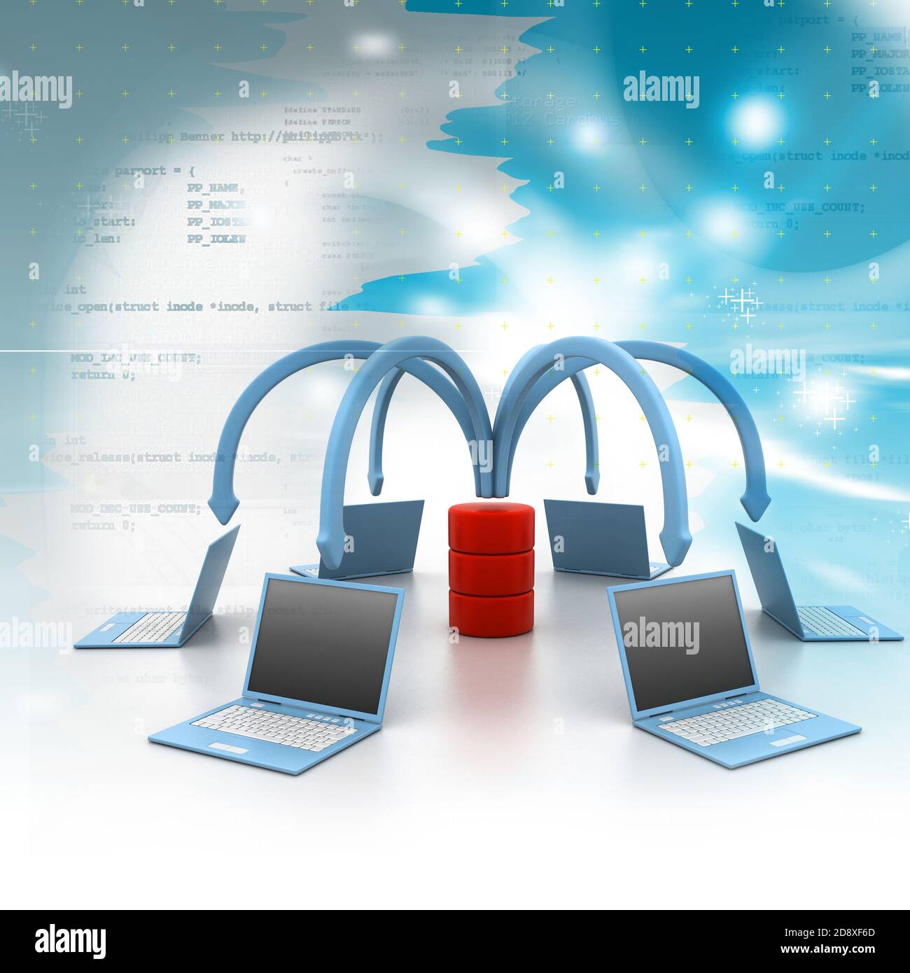 Computer network lan in 3d hi-res stock photography and images - Alamy