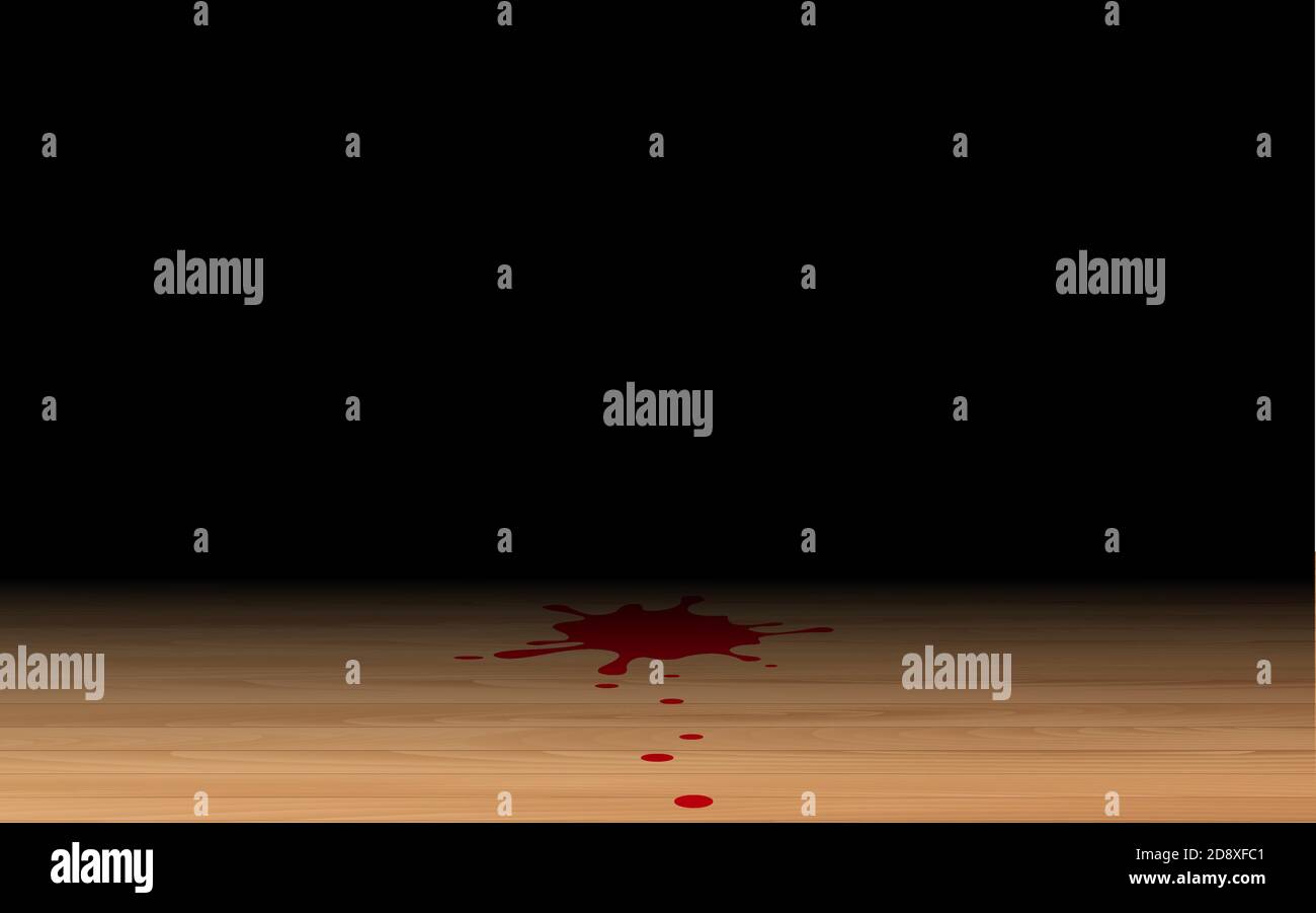 Blood on room floor Stock Vector Images - Alamy