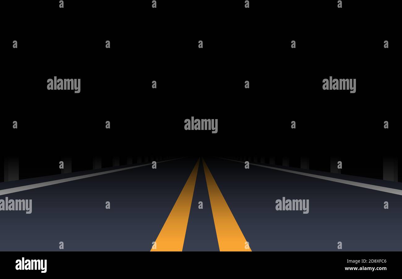 Car traffic night in Stock Vector Images - Alamy