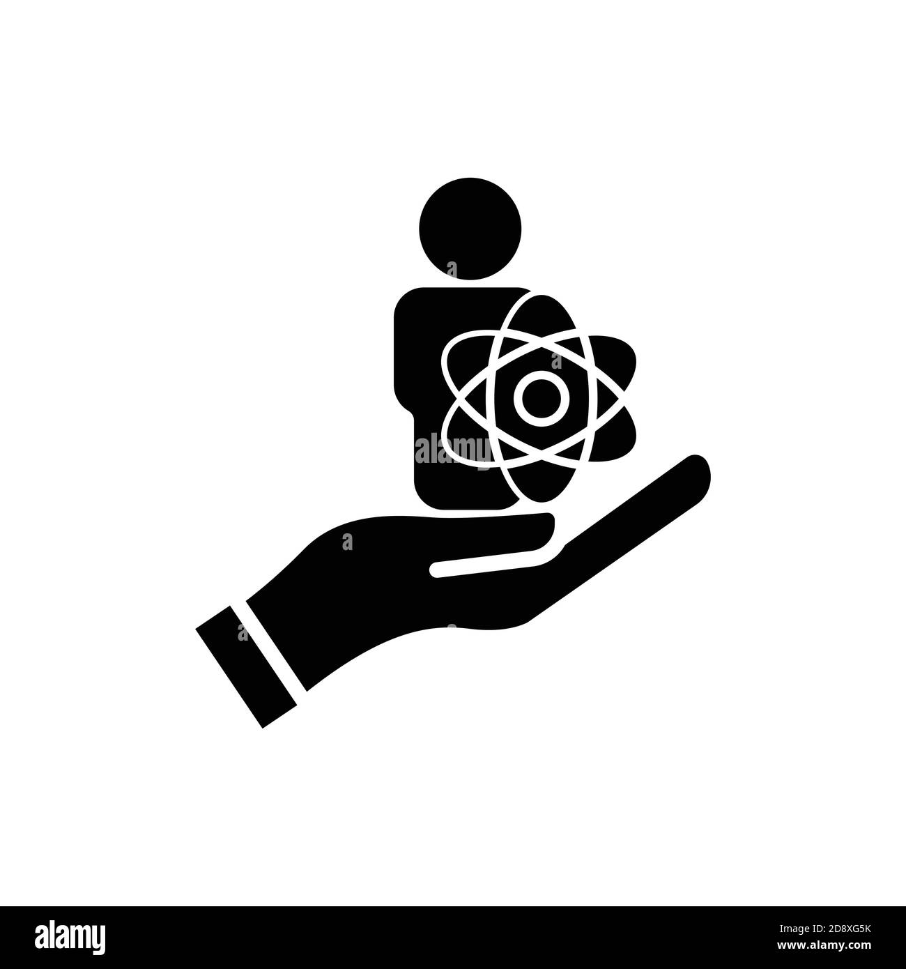 Hand Human Atom Molecule Stock Vector Images - Alamy