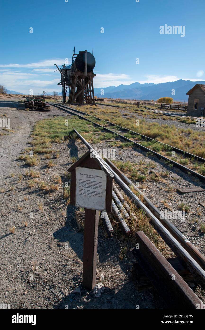 Laws Railroad Museum features a large collection of mining and railroad ...