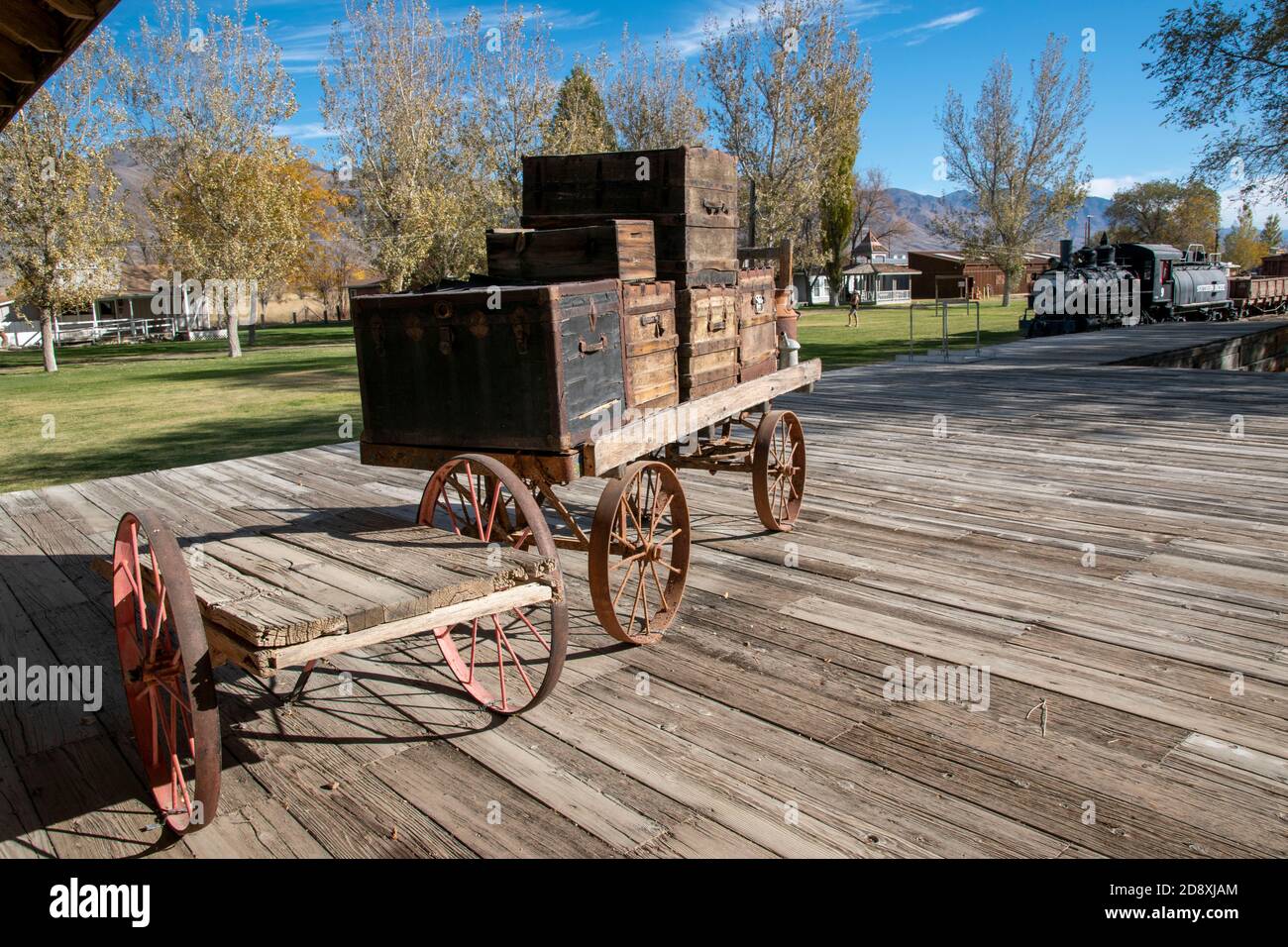 Laws Railroad Museum features a large collection of mining and railroad ...