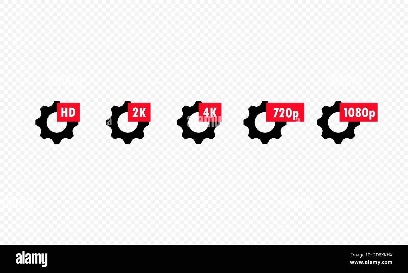 4k logo Stock Vector Images - Alamy