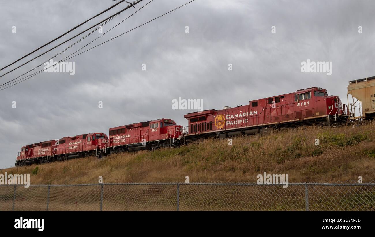 Canadian pacific railroad hi-res stock photography and images - Alamy