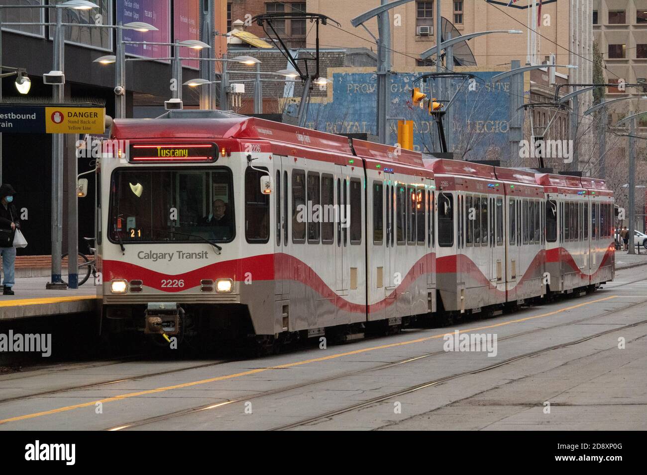 C train station calgary hi-res stock photography and images - Alamy