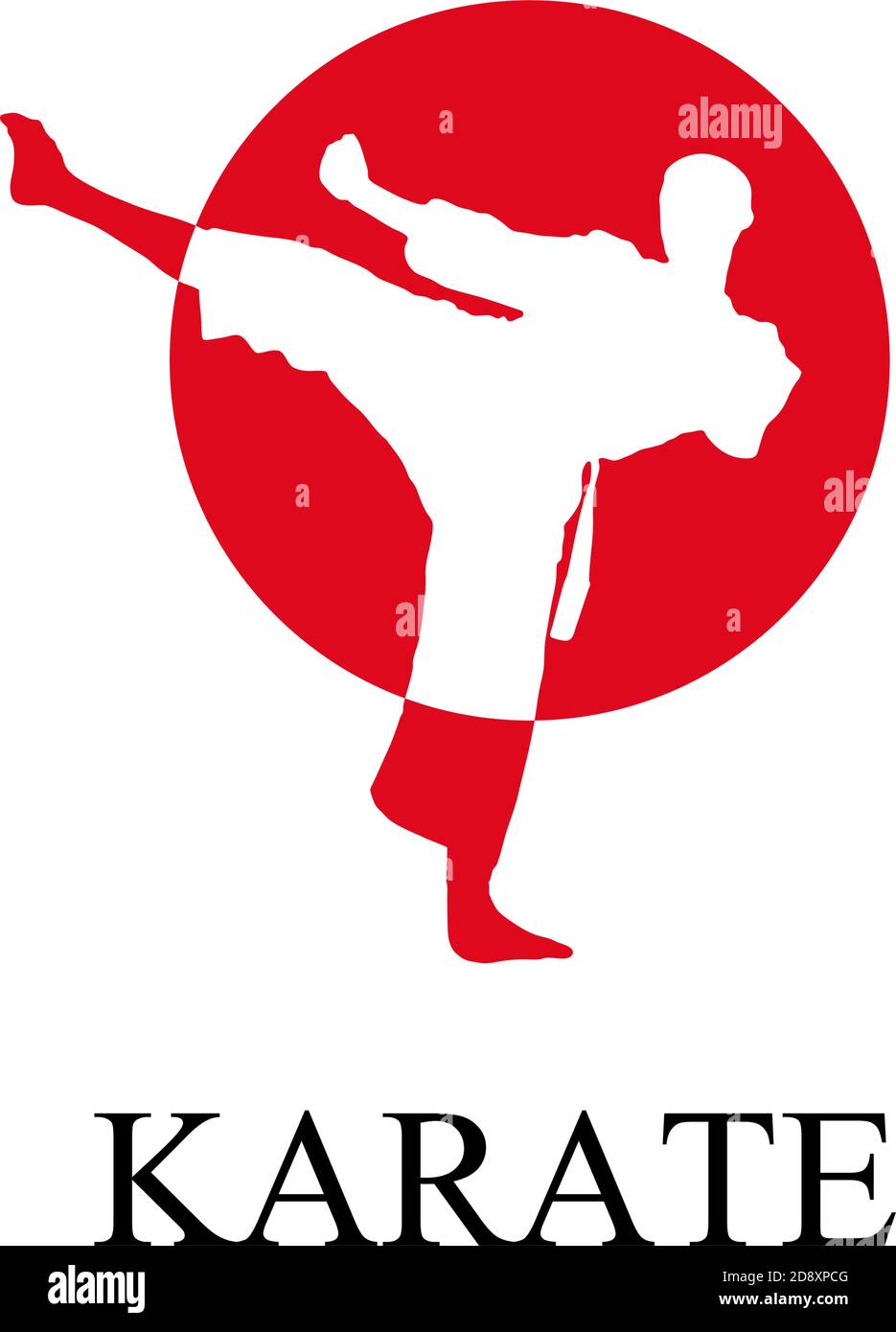 Vector man doing karate Stock Vector Image & Art - Alamy