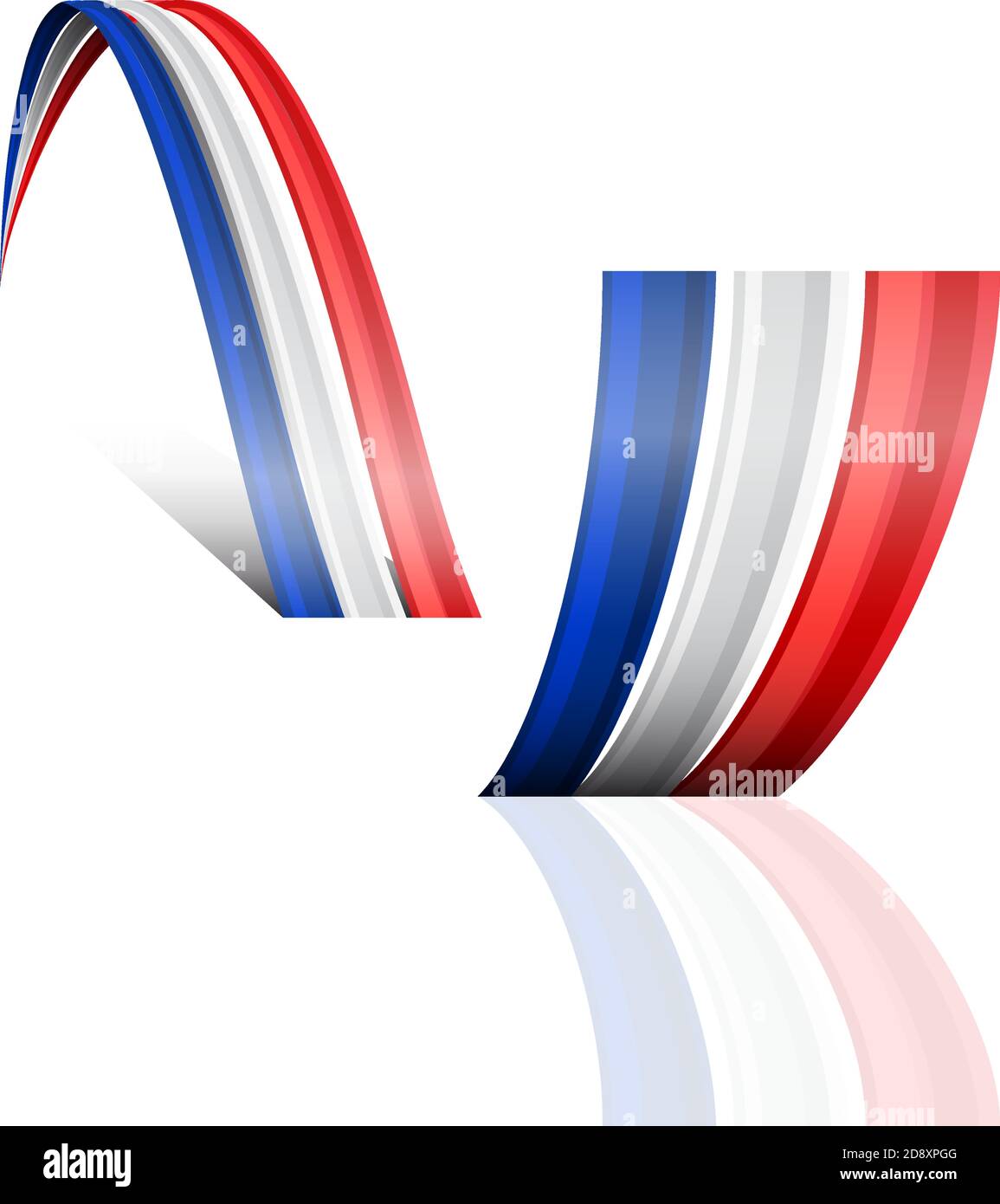 Abstract vector wave french and english flag Stock Vector Image & Art ...
