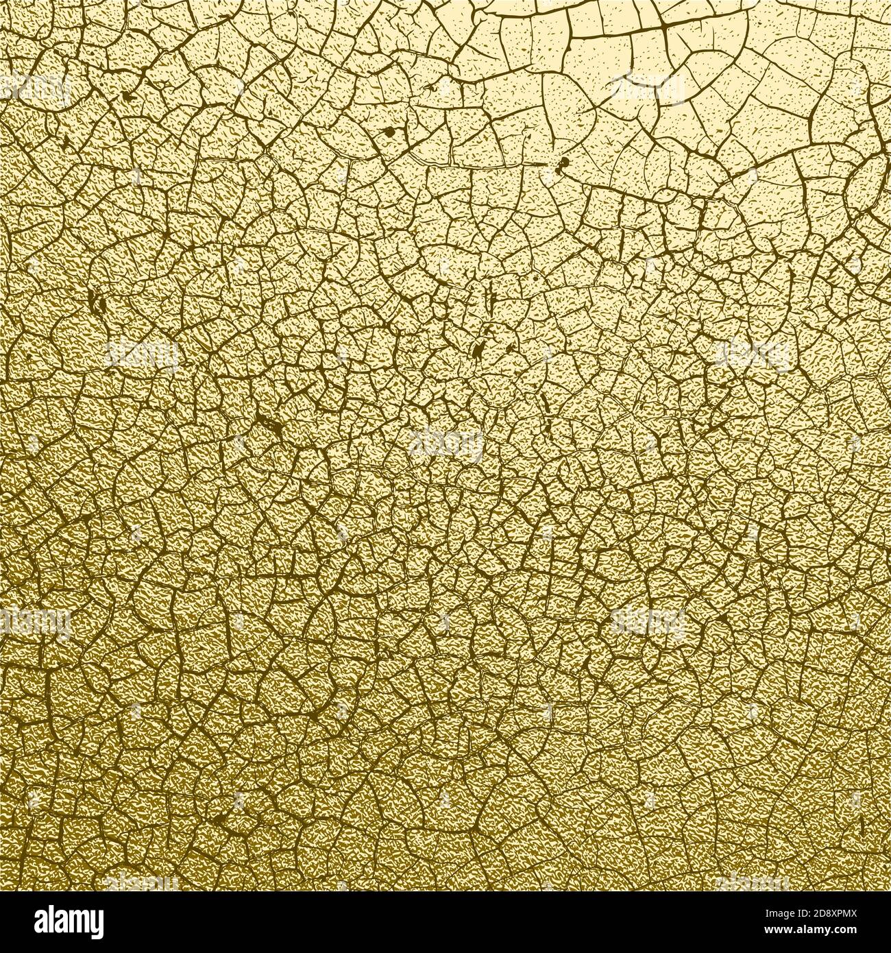 Gold texture with cracks.Abstract gold background. Metal texture ...