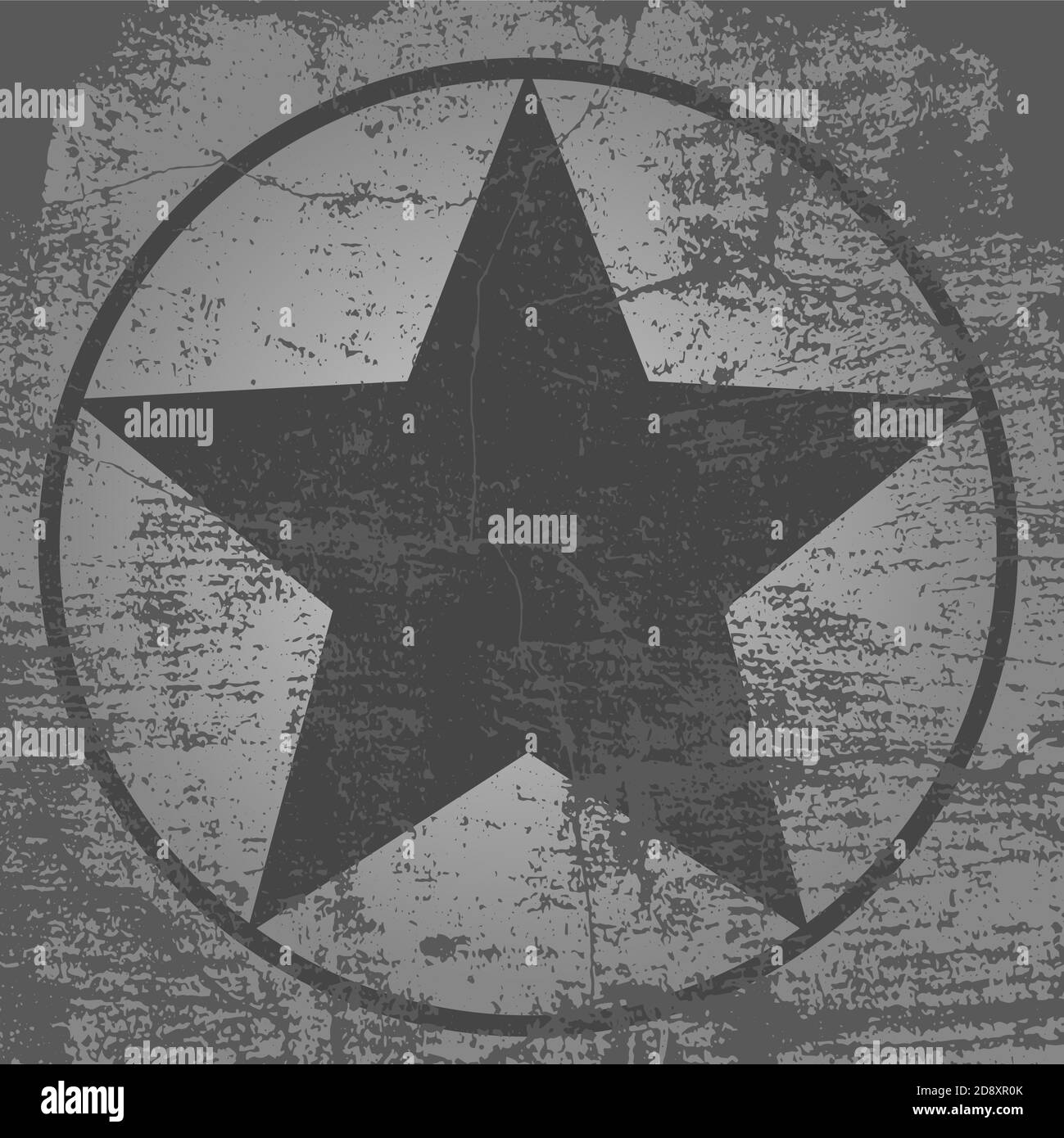 Grunge star.Grunge texture in black and gray. Textured background ...
