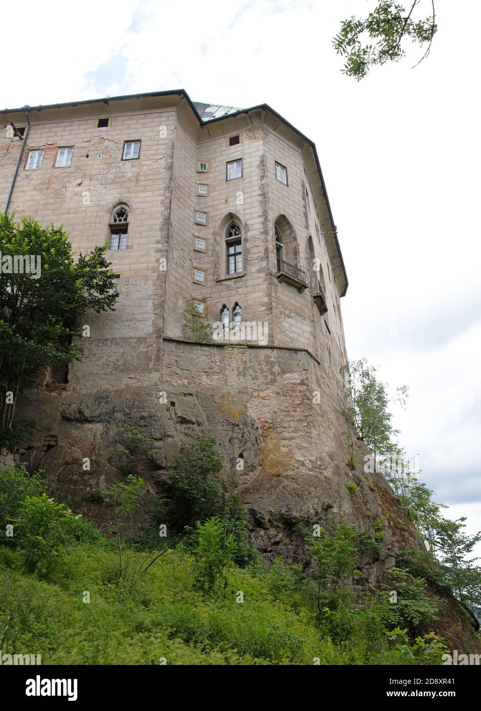 Houska Castle is an early Gothic castle. It is one of the best ...