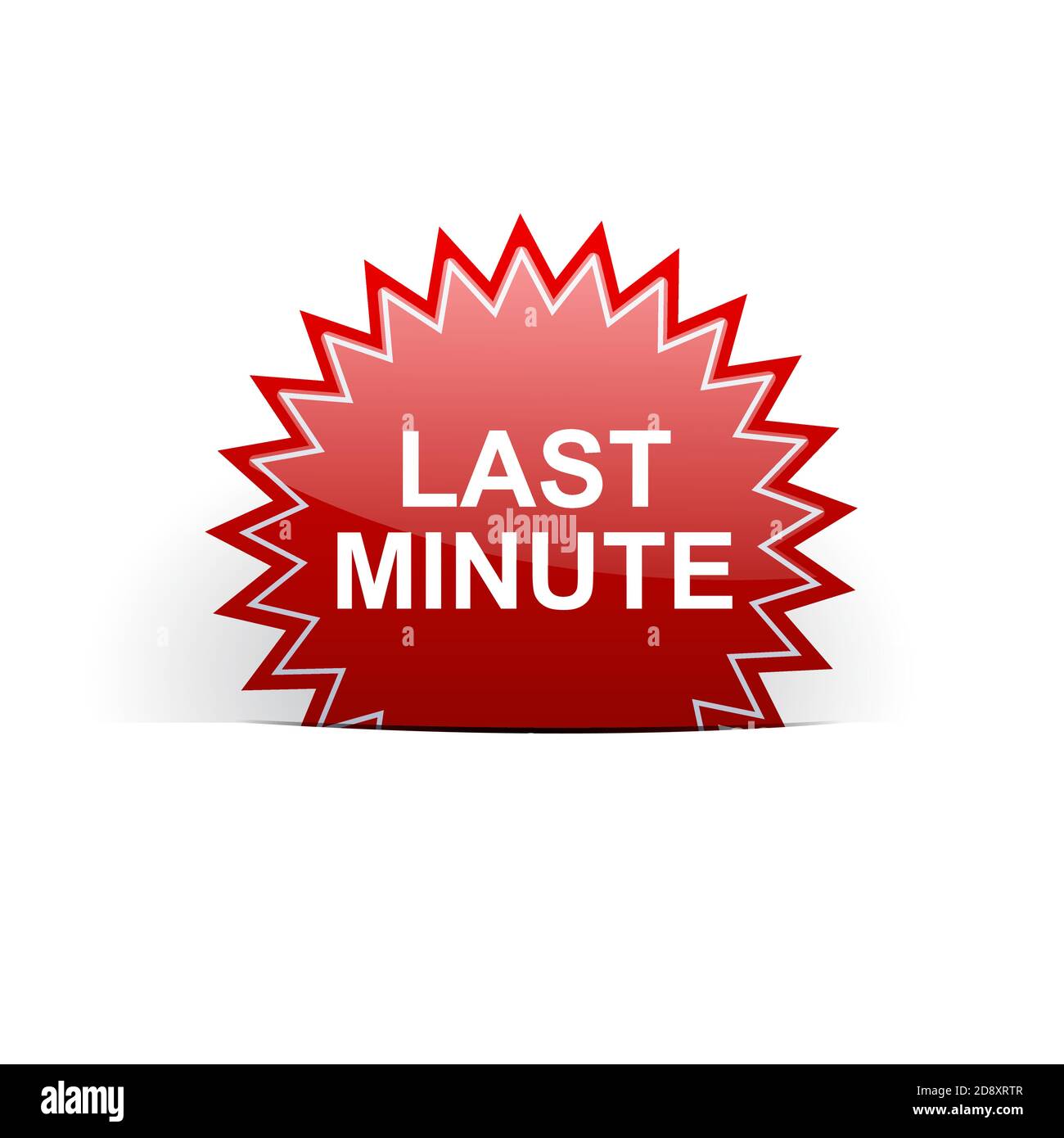 Vector button last minute Stock Vector Image & Art - Alamy