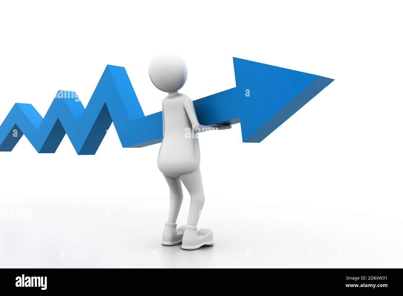 Falling graph hi-res stock photography and images - Alamy