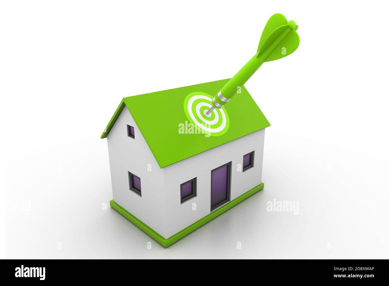 Dart aiming centre target hi-res stock photography and images - Alamy