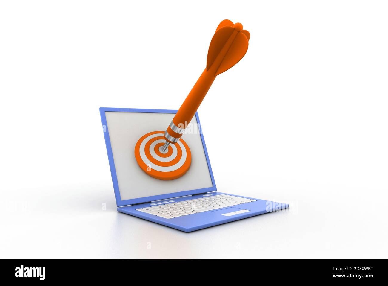 Target profit growth chart 3d hi-res stock photography and images - Alamy