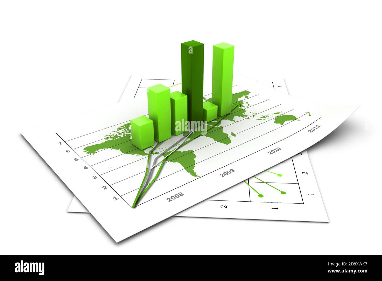 Business growth success chart gaining hi-res stock photography and ...