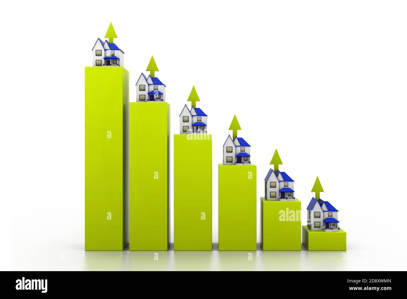 Home sale graph hi-res stock photography and images - Alamy