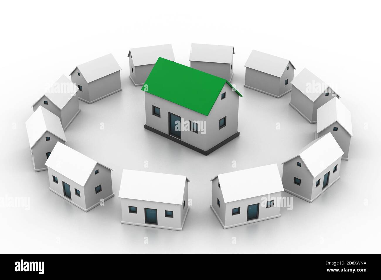 Housing market. Select your house Stock Photo - Alamy