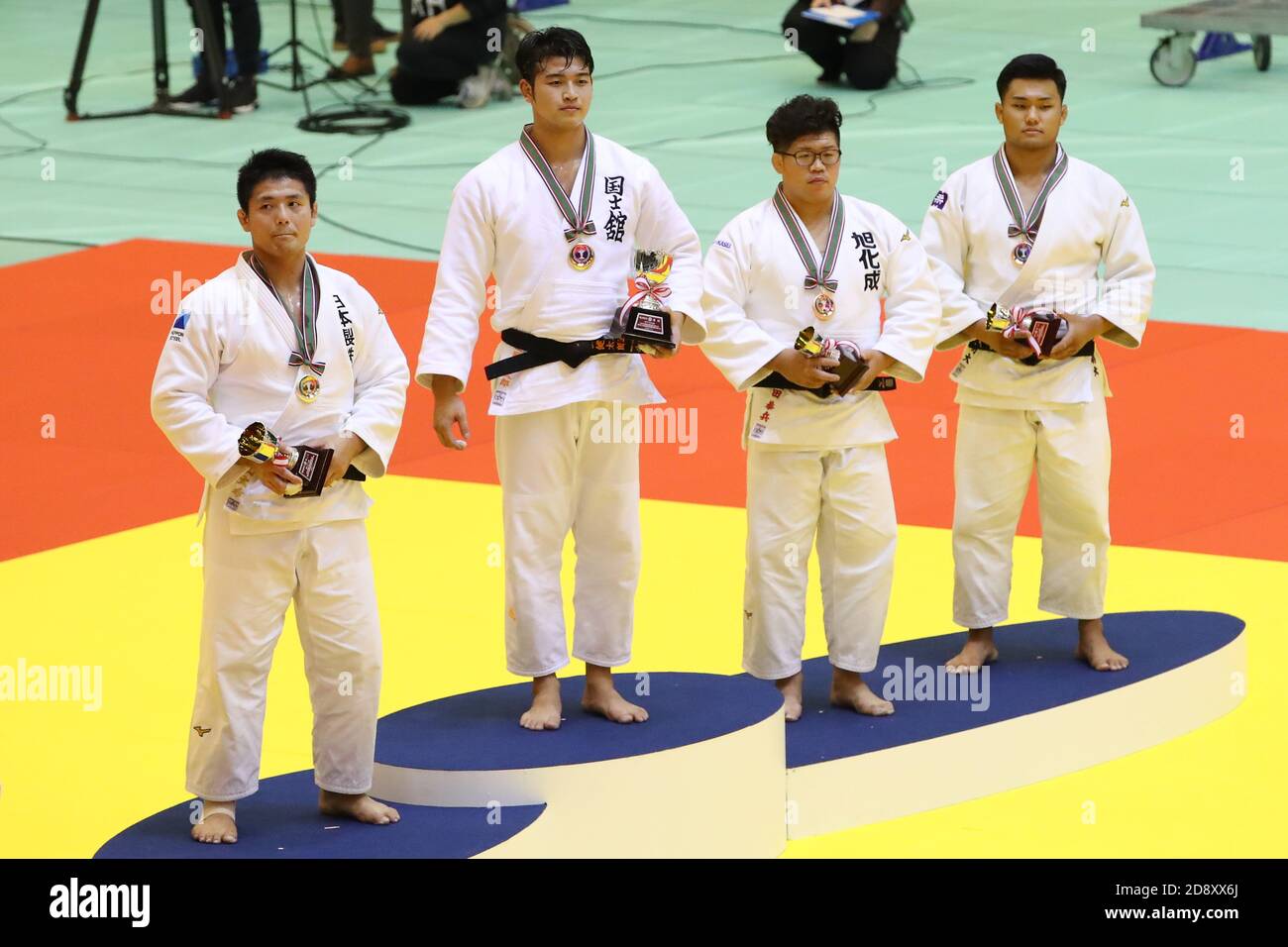 Chiba Port Arena, Chiba, Japan. 1st Nov, 2020. (L to R) Daiki Nishiyama ...