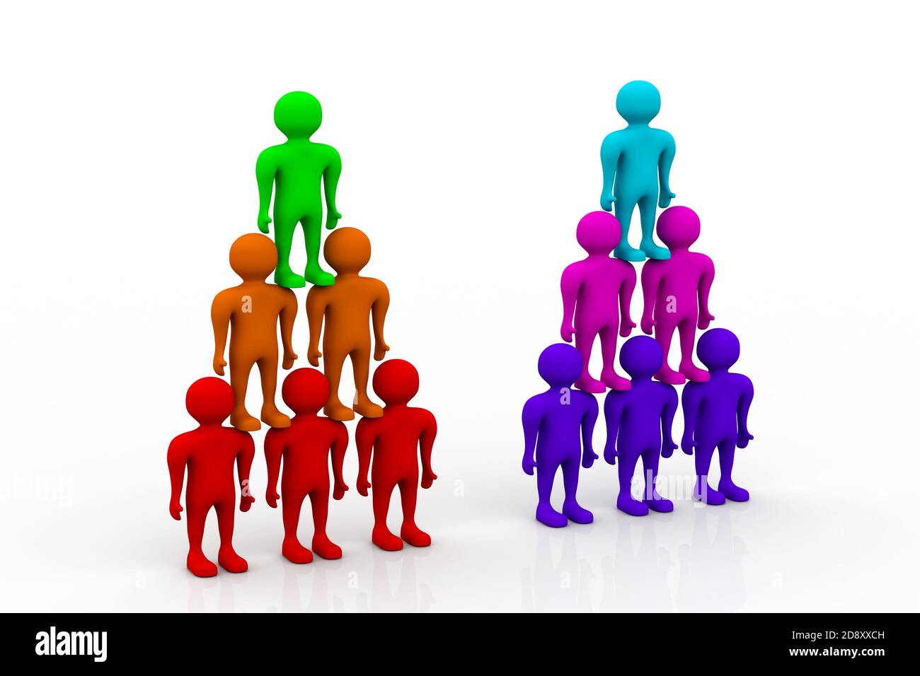 Formation team Cut Out Stock Images & Pictures - Alamy