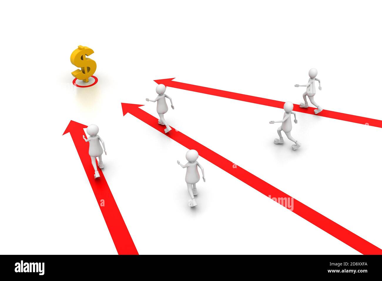 people competition for money Stock Photo - Alamy