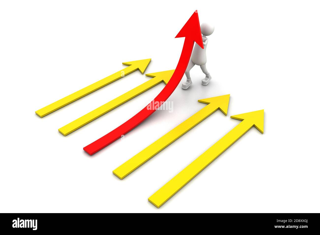 Right growth solution Stock Photo - Alamy