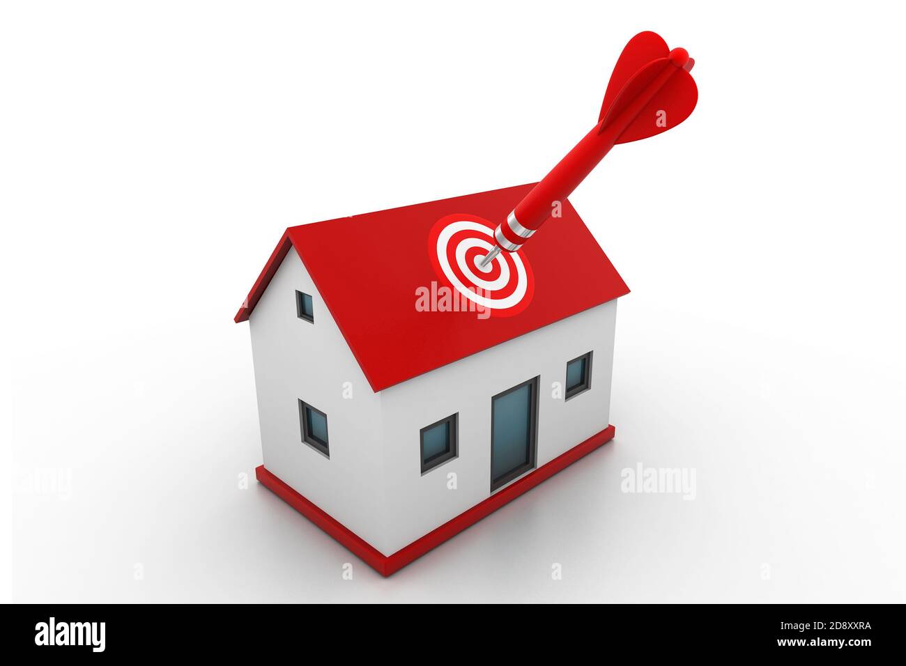 House building target hi-res stock photography and images - Alamy
