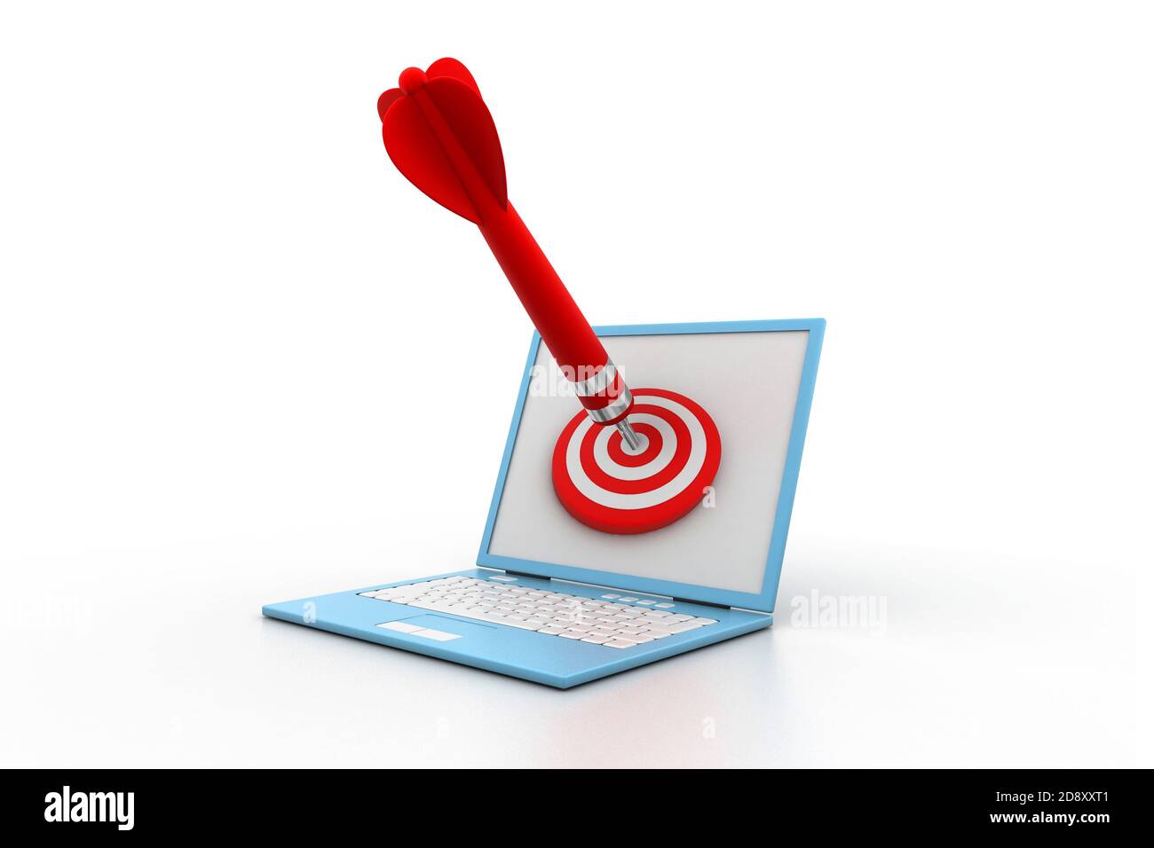 Target profit growth chart 3d hi-res stock photography and images - Alamy