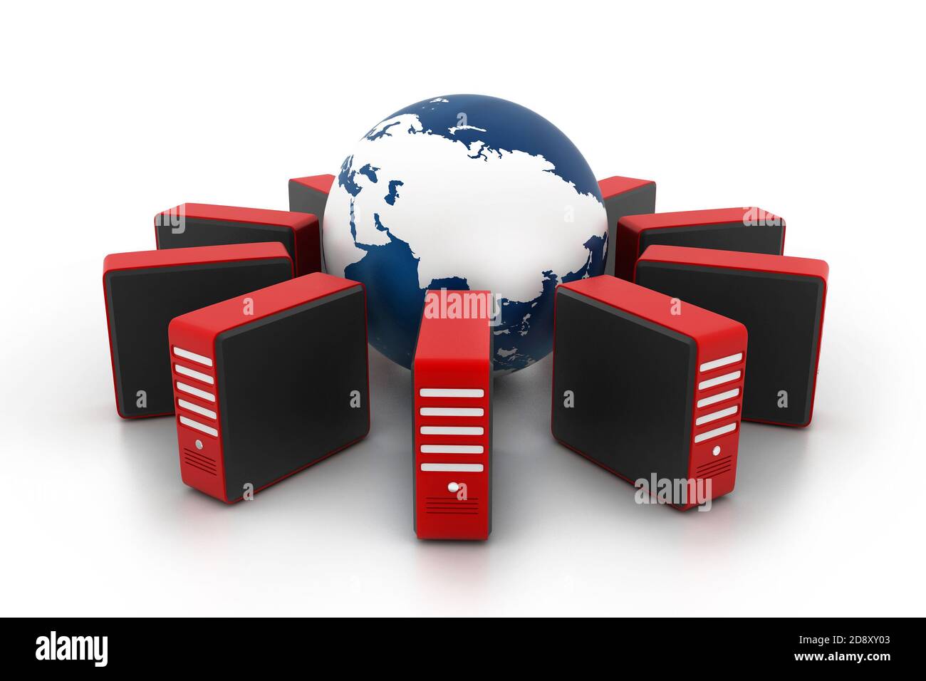 Database presentation background technology Cut Out Stock Images ...