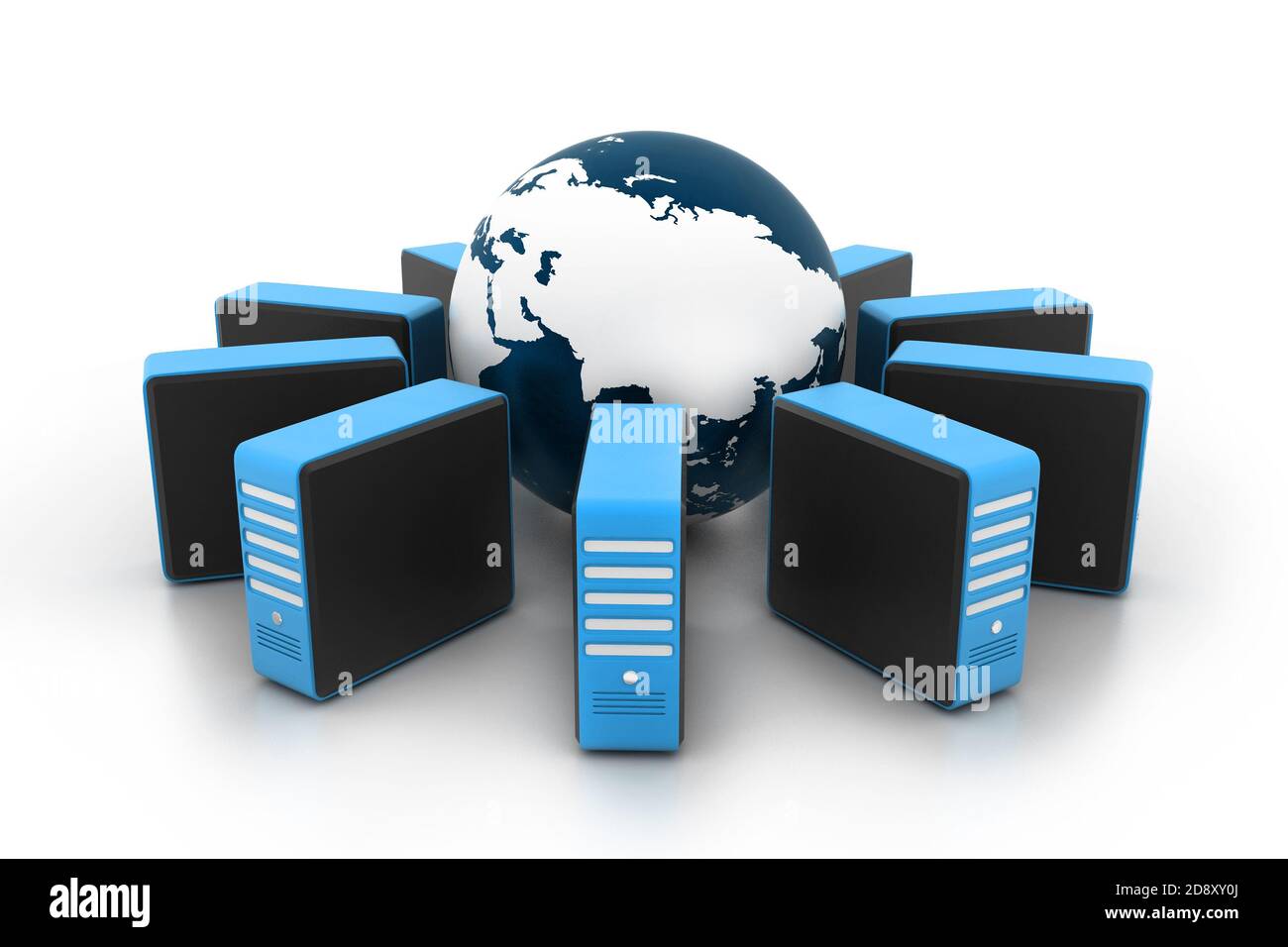 Database presentation background technology Cut Out Stock Images ...