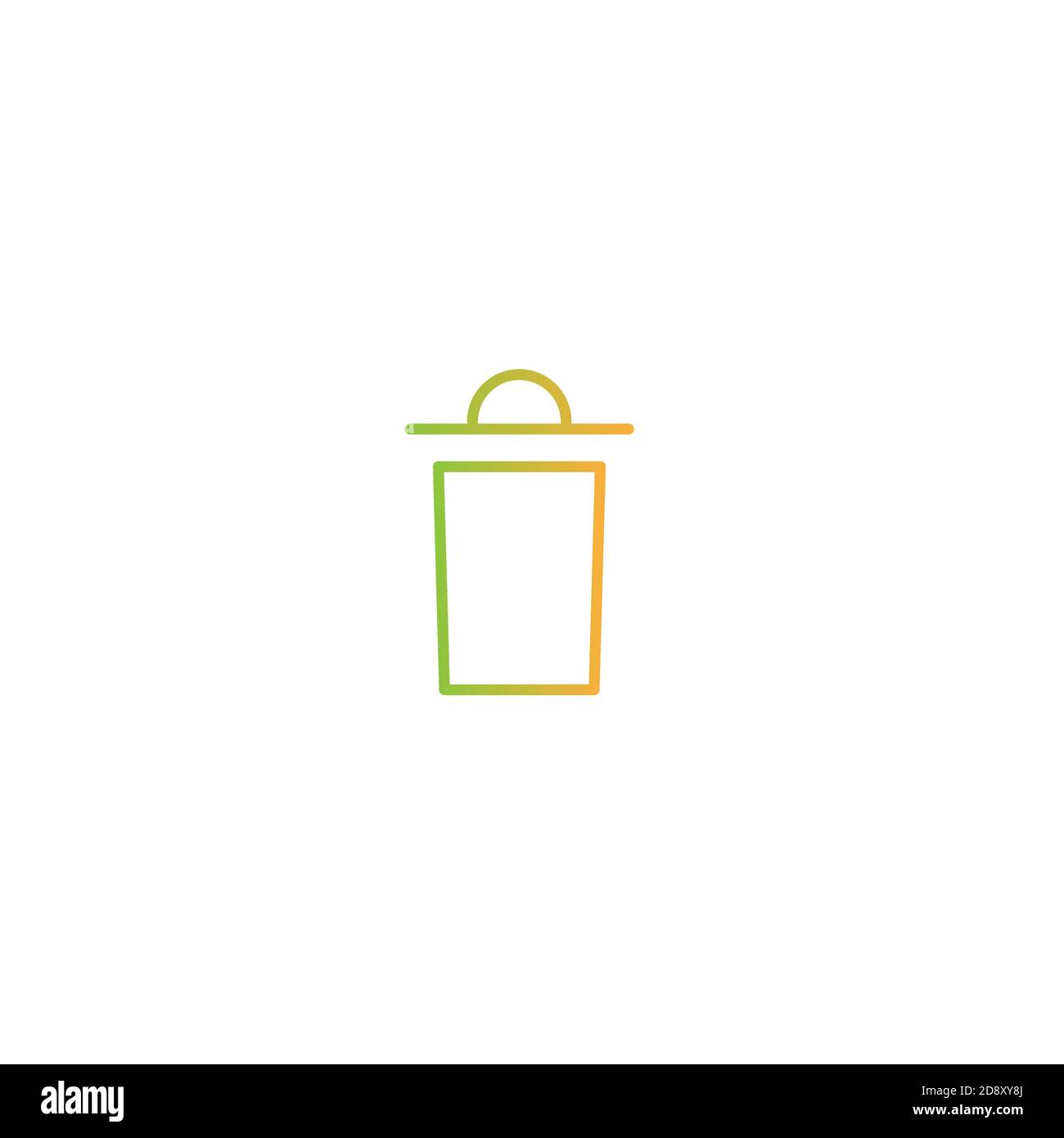 Paper recycling pictogram Stock Vector Images - Alamy