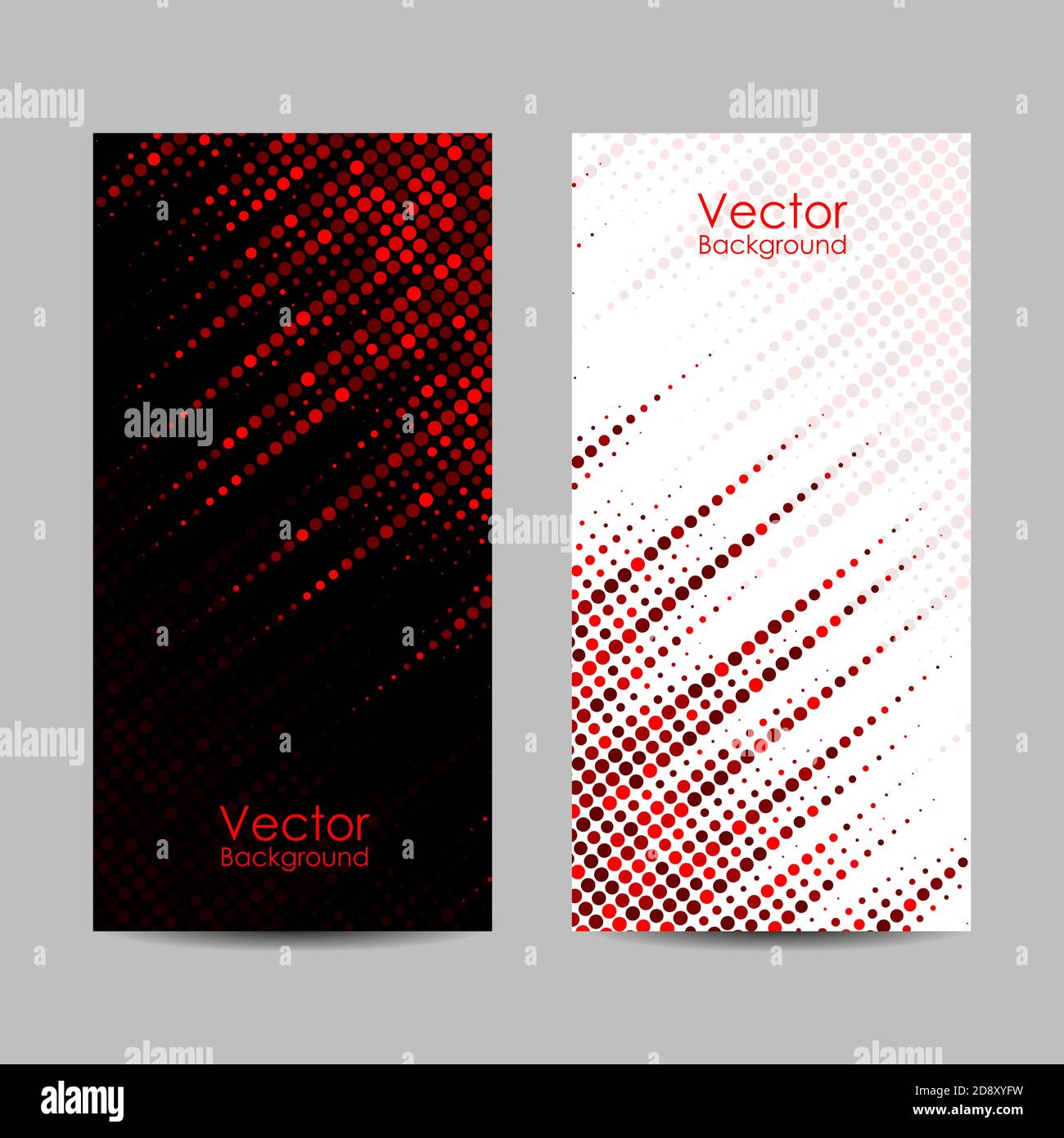 Set of banners with dots. Vector illustration Stock Vector Image & Art ...