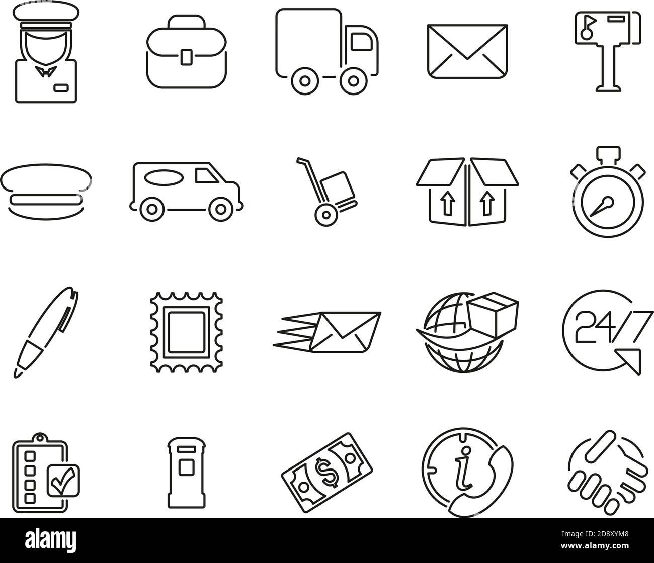 Black and white picture van Stock Vector Images - Alamy