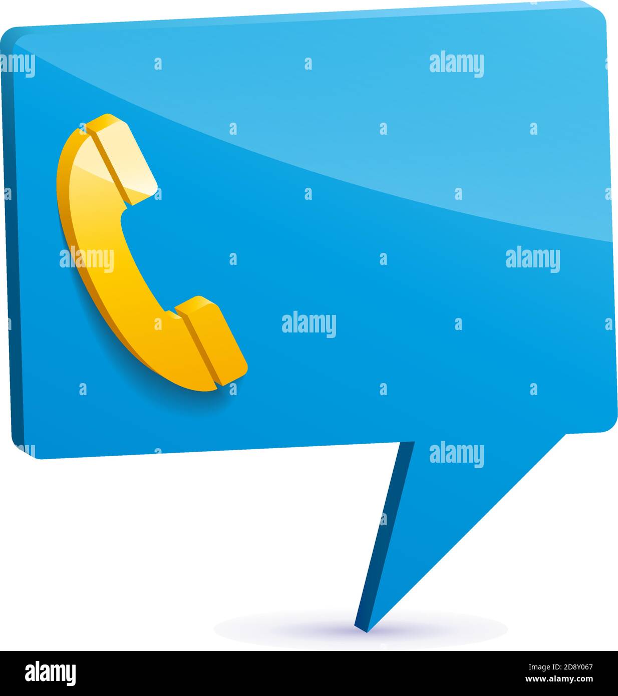 Vector abstract cloud talking with phone Stock Vector Image & Art - Alamy