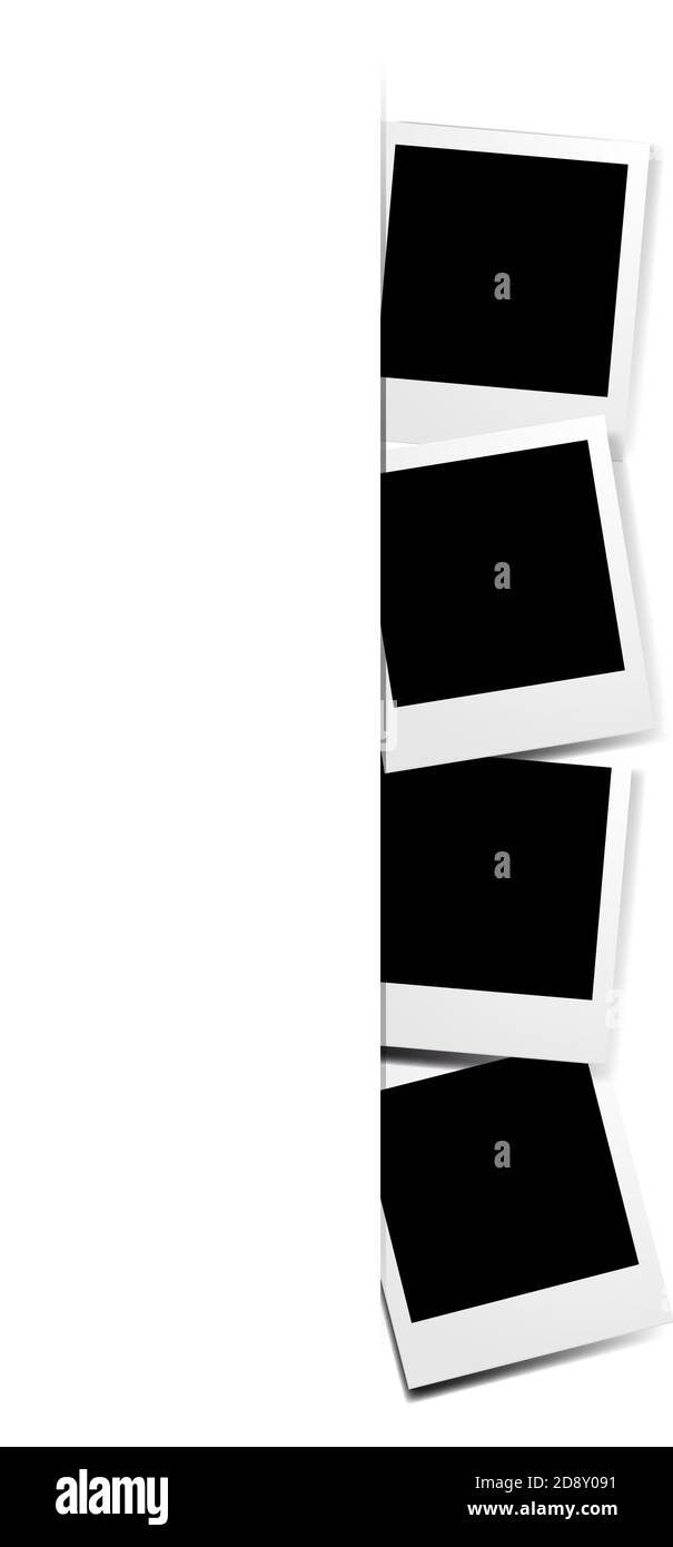 Vector four blank pictures Stock Vector Image & Art - Alamy