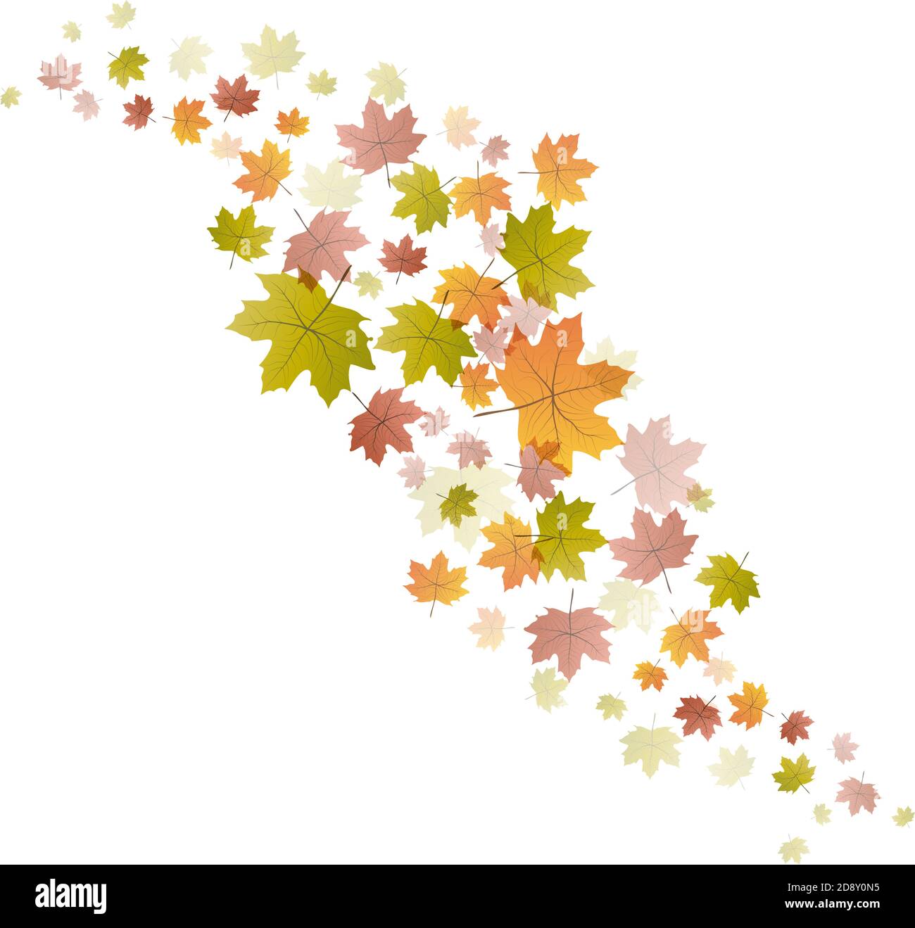 Vector dead leaves, autumn background Stock Vector Image & Art - Alamy