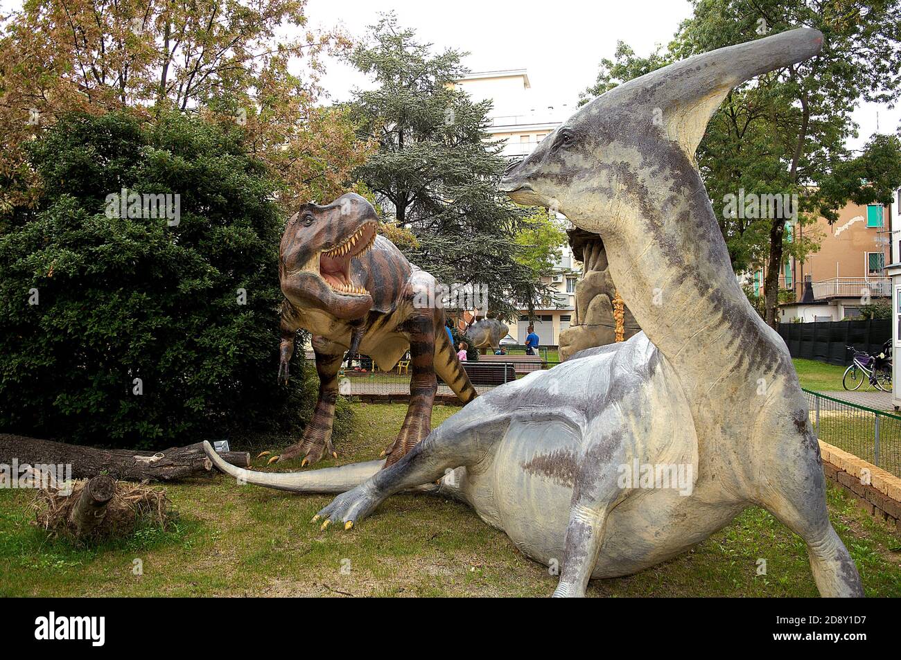Jesolo (Ve),Veneto,Italy,Museum of Natural History, dinosaurs Stock ...