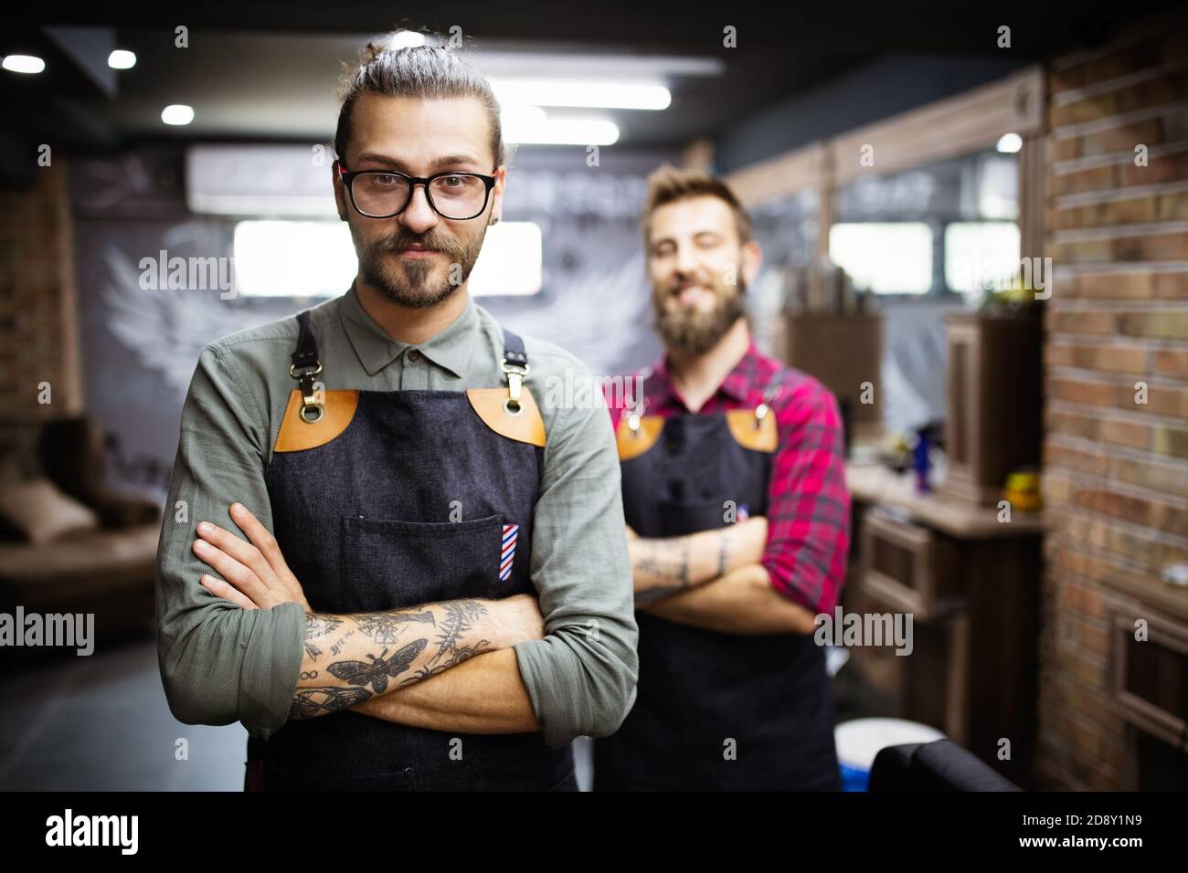Modern barbers hi-res stock photography and images - Alamy