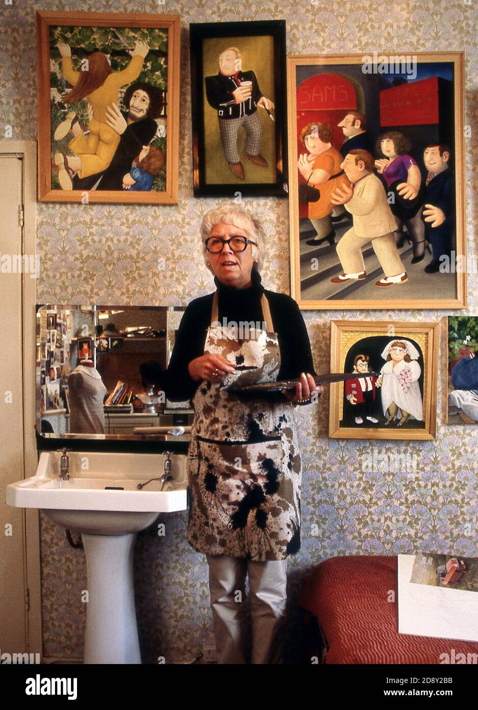 Painter beryle cook hi-res stock photography and images - Alamy