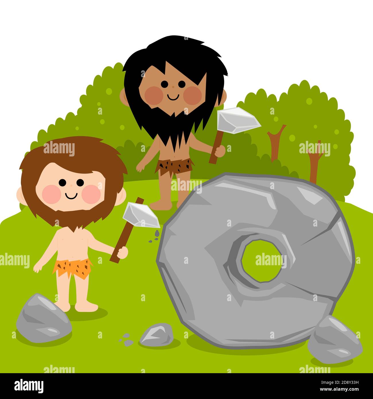 Stone age wheel hi-res stock photography and images - Alamy