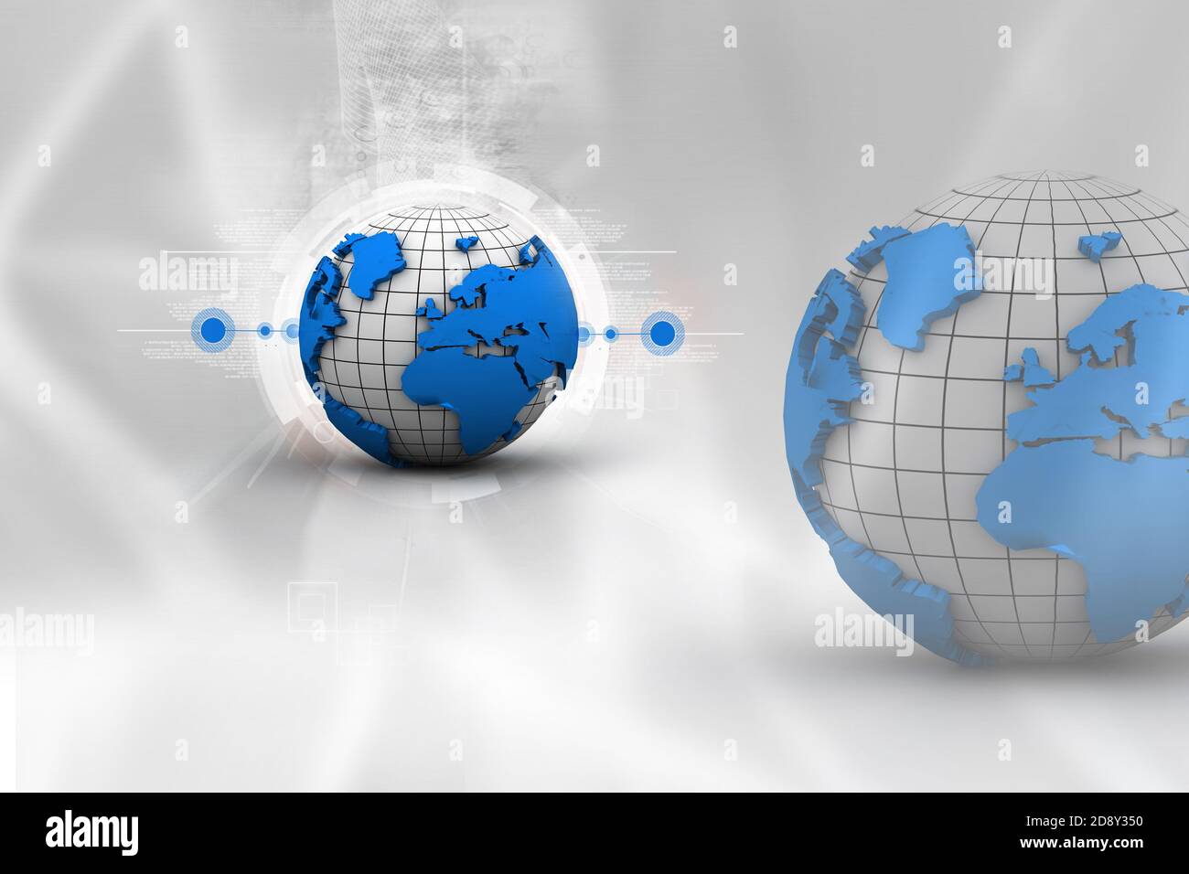 3d earth in abstract background Stock Photo - Alamy