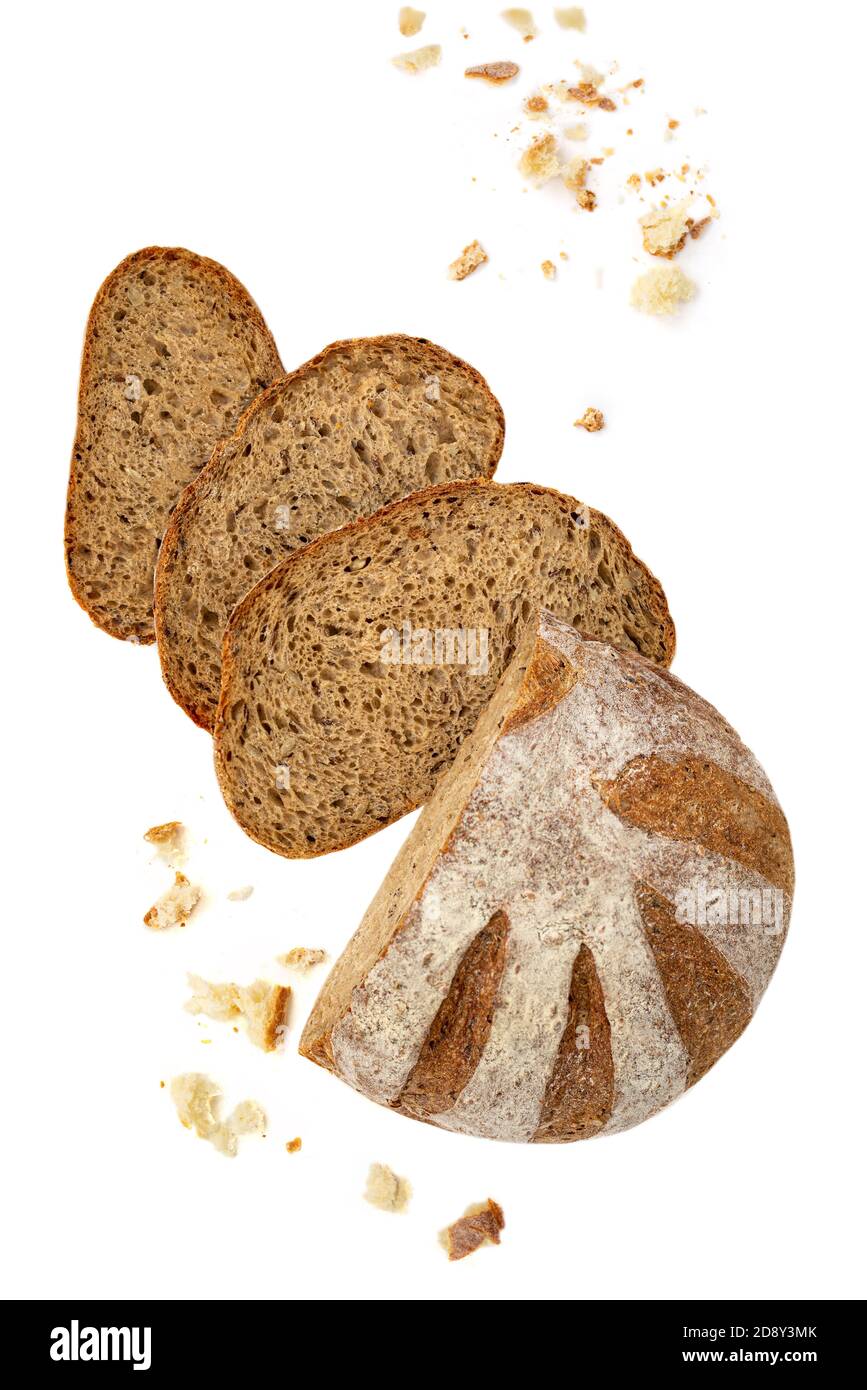 Top view delicious toasts hi-res stock photography and images - Alamy